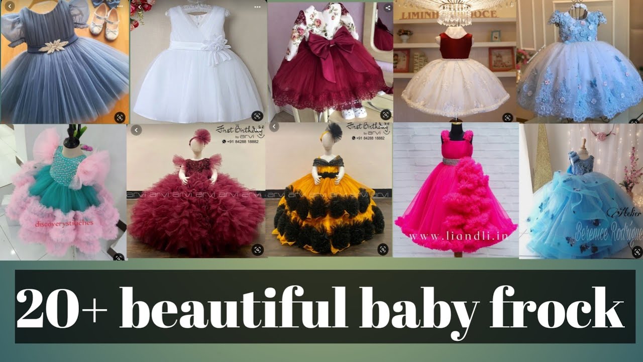 20+ most beautiful baby frock || new designs baby frock 2022 - YouTube