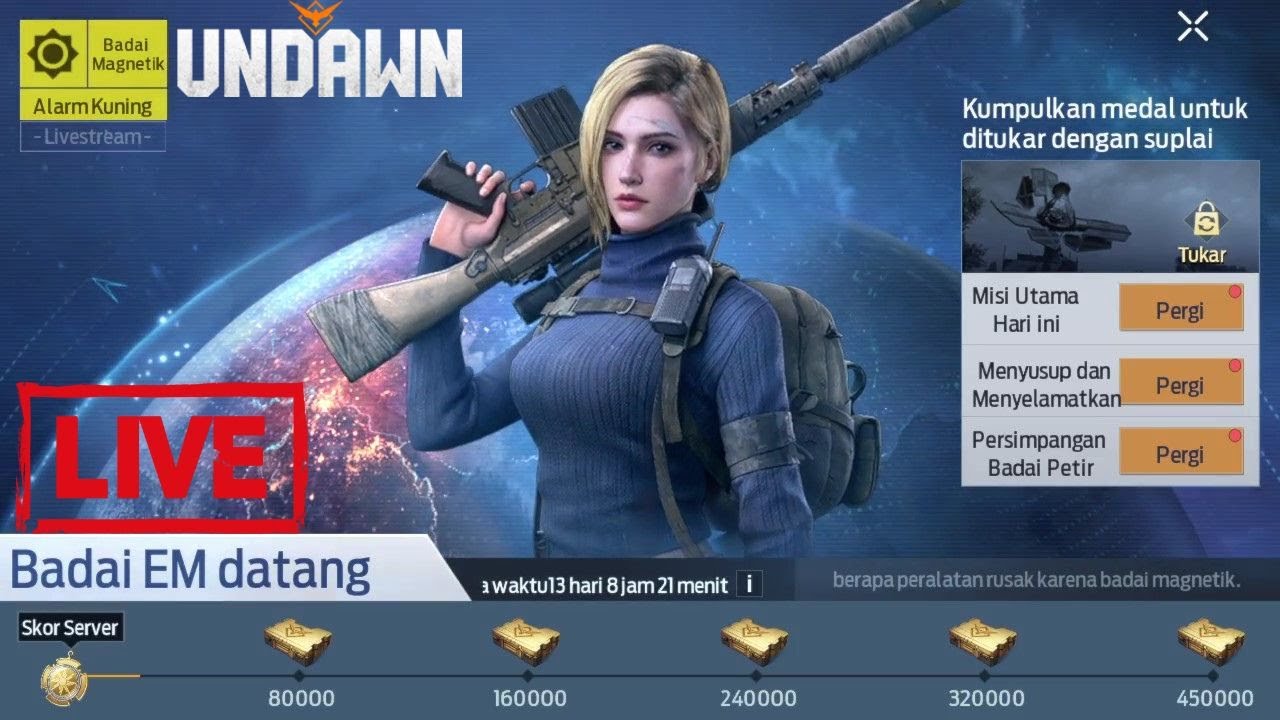 🔴 LIVE! garena UNDAWN ada redeem code baru nie (raven shelter) - YouTube