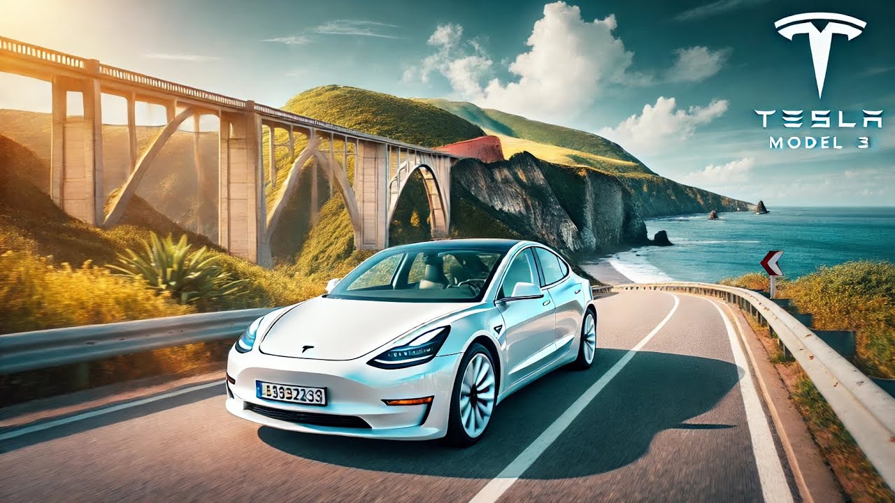 A relaxing Tesla drive... [4x Timelapse] Navia - Vegadeo - Ribadeo ...