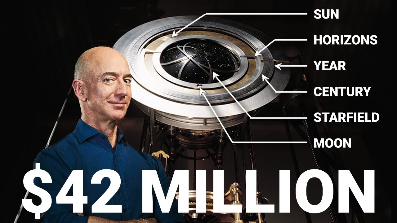Jeff Bezos' 10,000 Year World Biggest Clock - YouTube