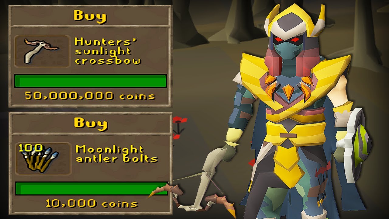 *NEW* Sunlight Crossbow is INSANELY Strong on RuneScape! (OSRS ...