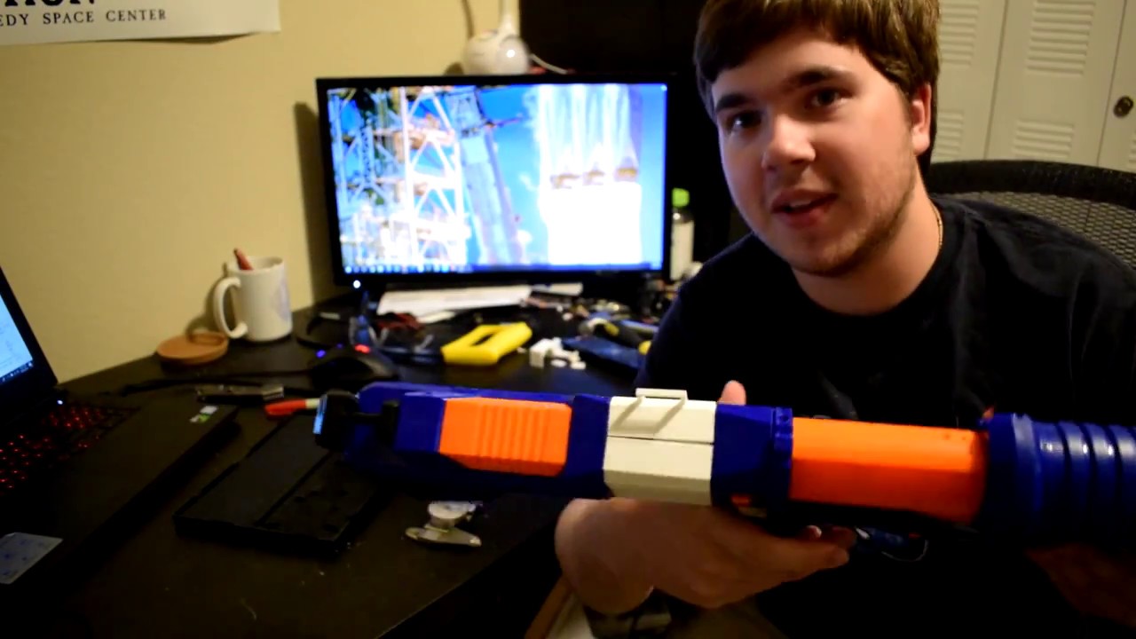 Nerf Delta Trooper Mod | Michael Kalenty - YouTube