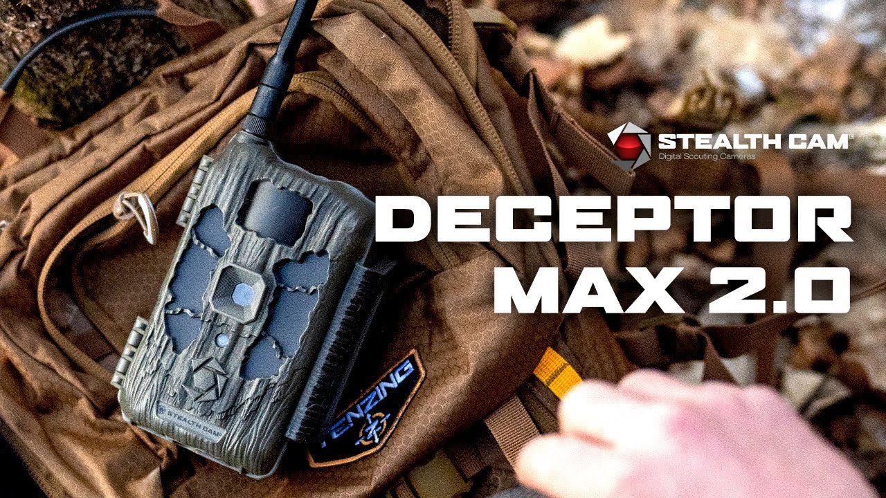 Stealth Cam Deceptor MAX 2.0 - YouTube