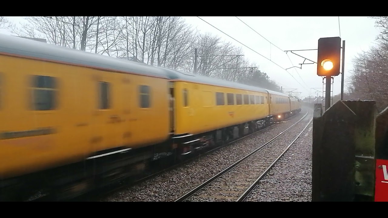 37099 and 37610 passing Cramlington with the PLPR network rail test ...