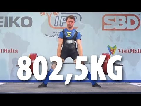 Alexander Eriksson SWE | 1st Place 802,5kg Total | 66kg Class | IPF Eq ...