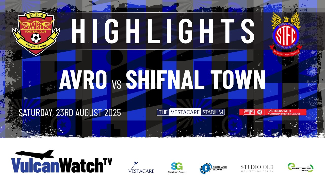 Avro 1 Shifnal Town 2 (23/8/25) - YouTube