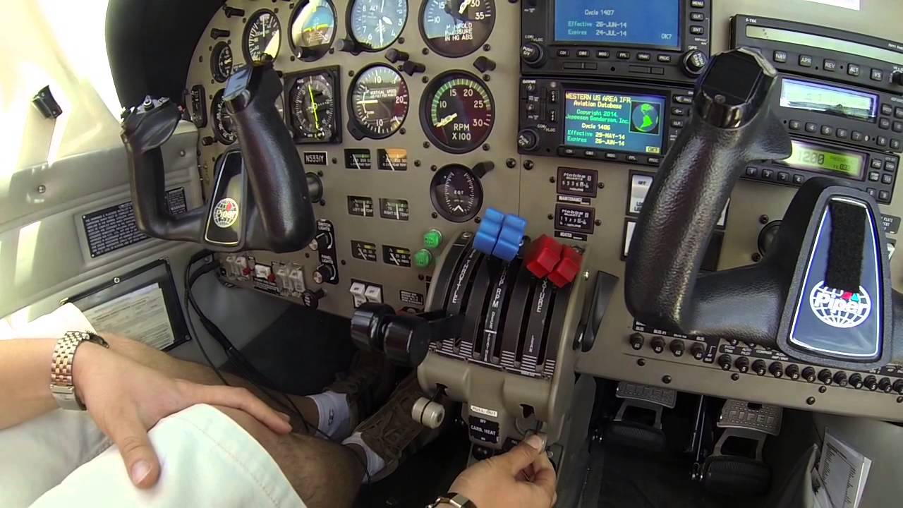 Seminole Engine Out Procedures During In-Flight - YouTube