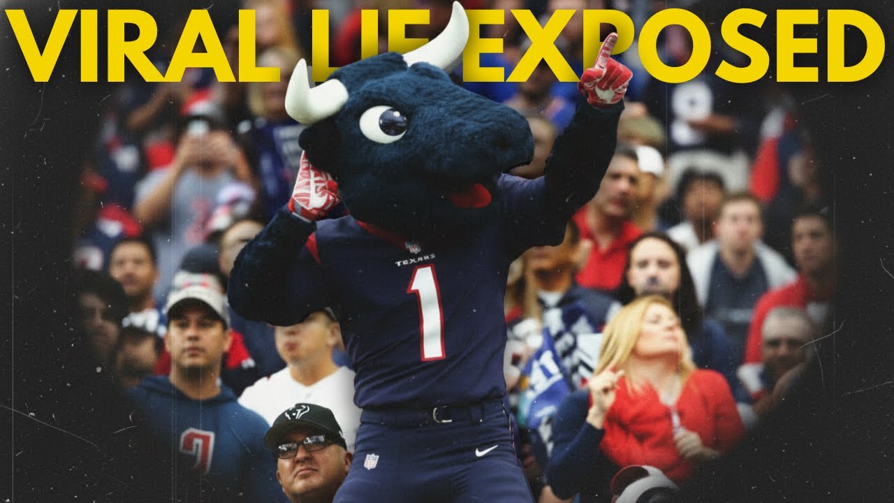 Houston Texans Fans Shocked by Fake Toro Mascot Death News - YouTube