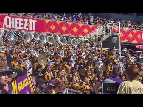 2023 "Golden Band From Tigerland" LSU Marching Band plays STILL FLY ...