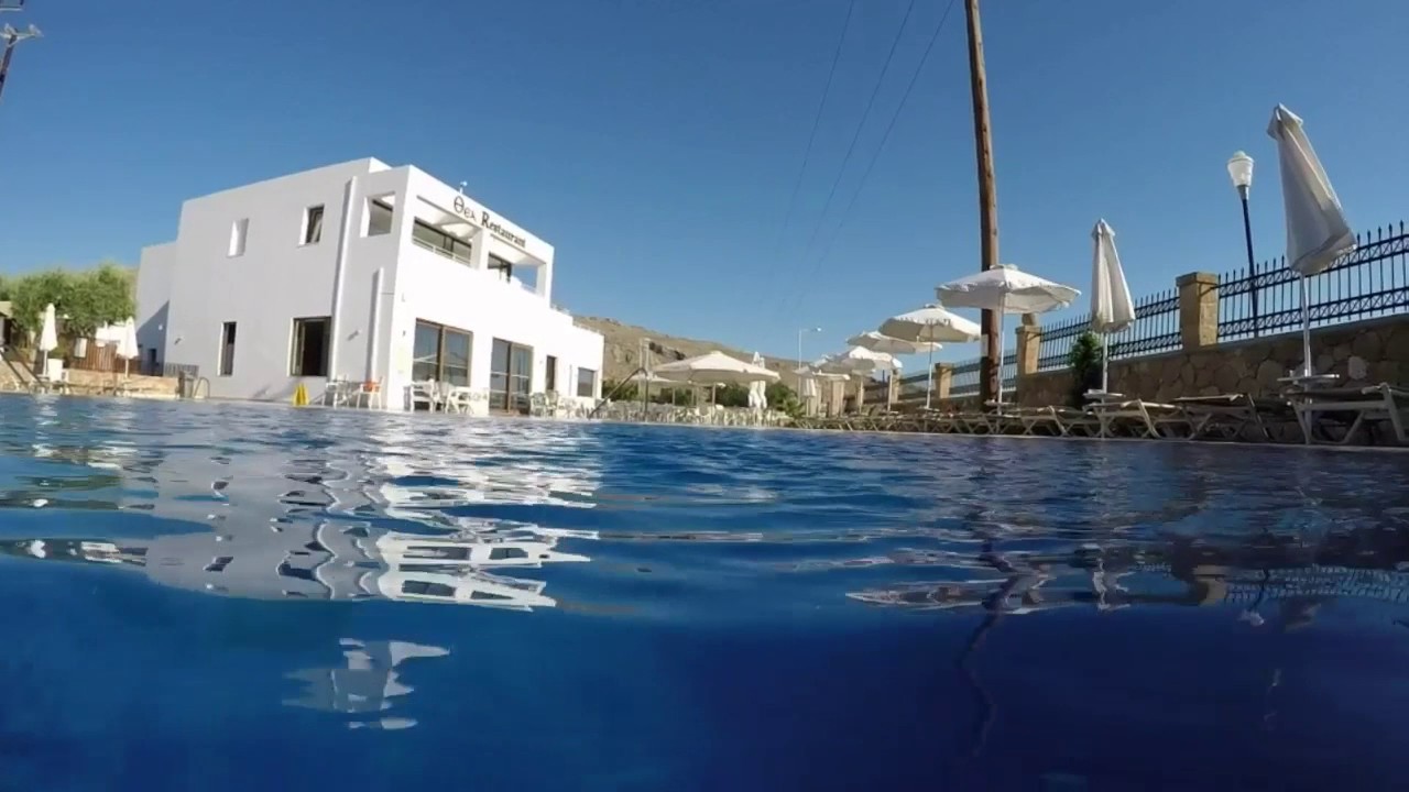 Lindos View Hotel. Lindos. Rhodes. Greece. - YouTube