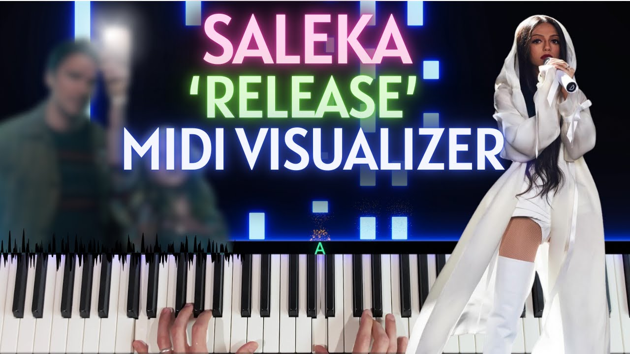 Saleka - Release [PIANO MIDI VISUALIZER] - by Ian Rees - YouTube
