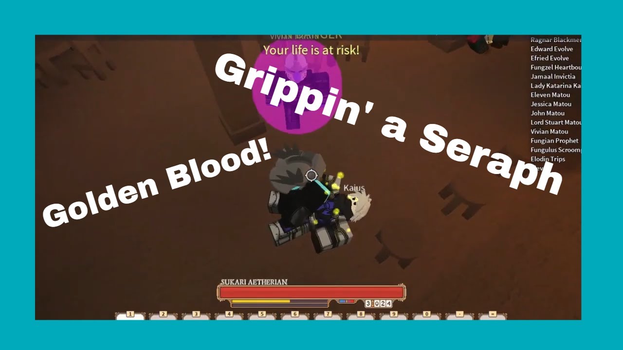 I killed a Seraph (ReEvolu) in Rogue Lineage | Roblox - YouTube