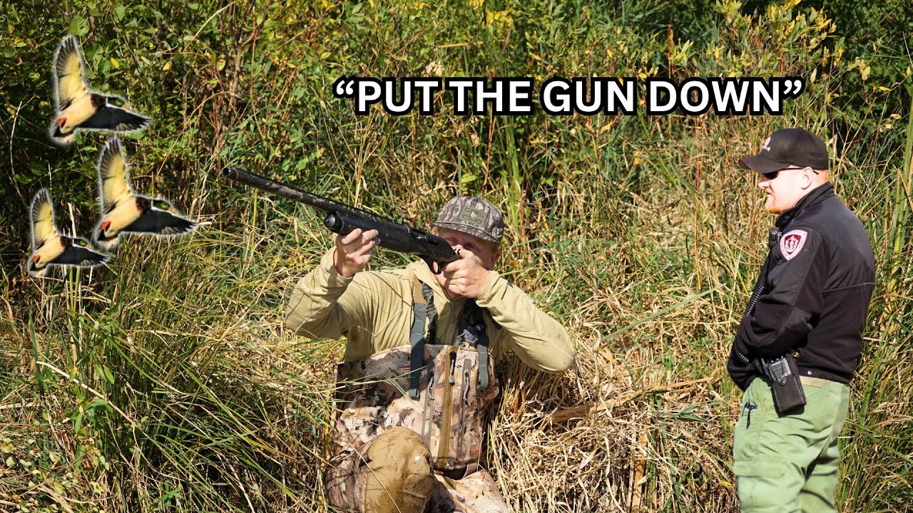 Duck Hunting Opening Day on Public Land (Game Warden Shows Up) - YouTube