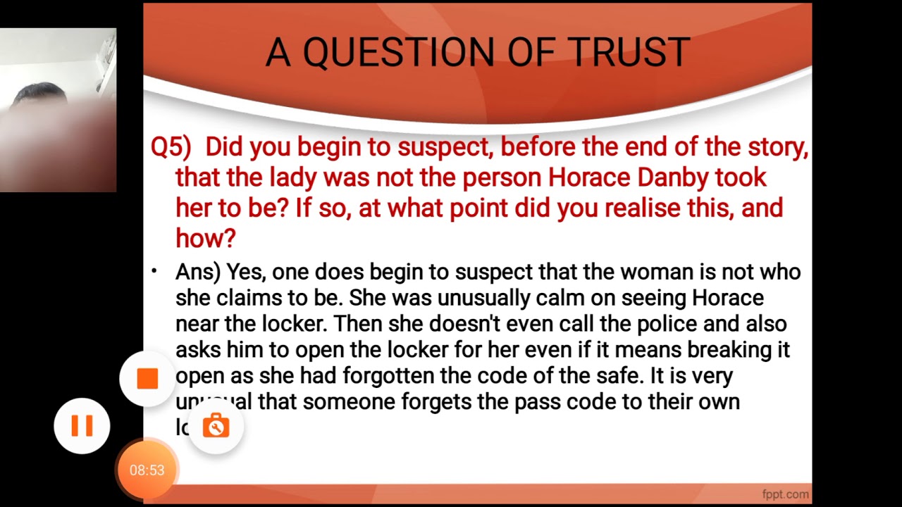 A Question of Trust Explanation - YouTube