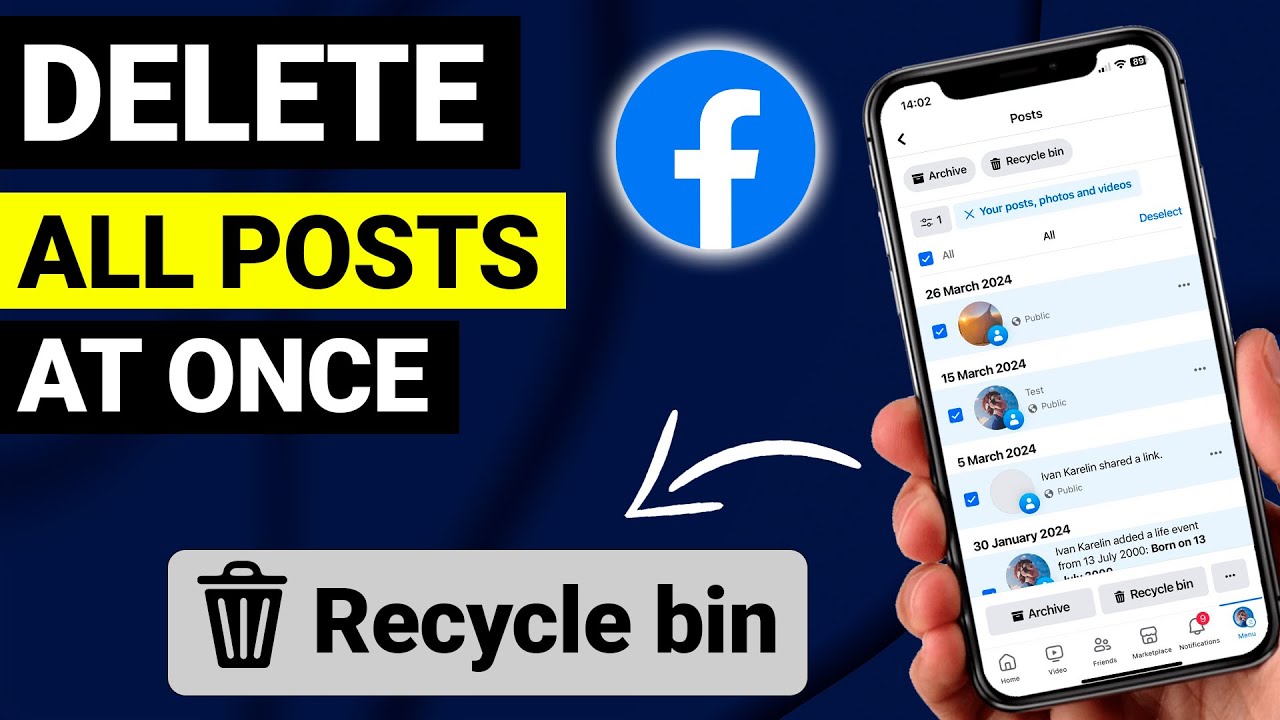 how-to-delete-all-shared-post-on-facebook-in-one-click-youtube