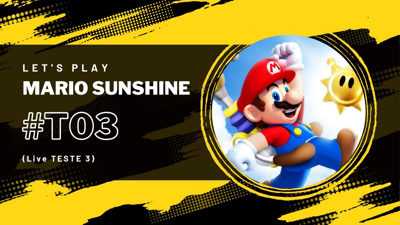 Super Mario Sunshine (live teste 3) - YouTube