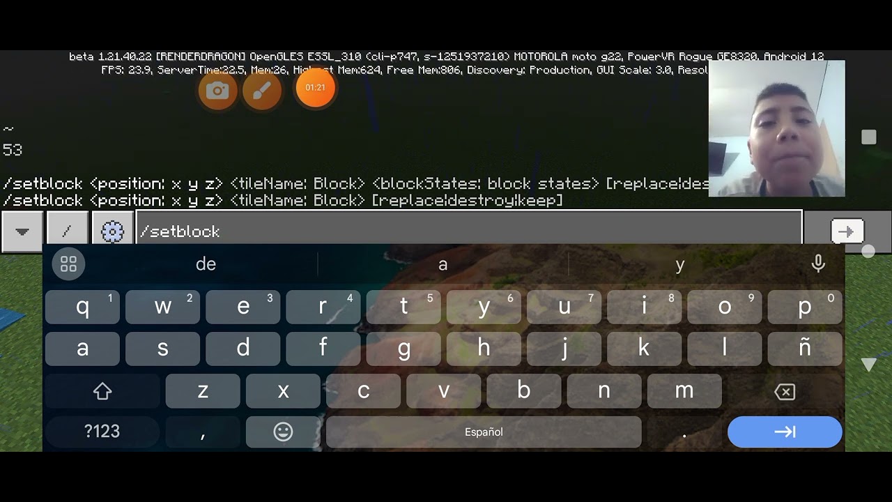 aprende a ocupar el comando "Setblock". - YouTube