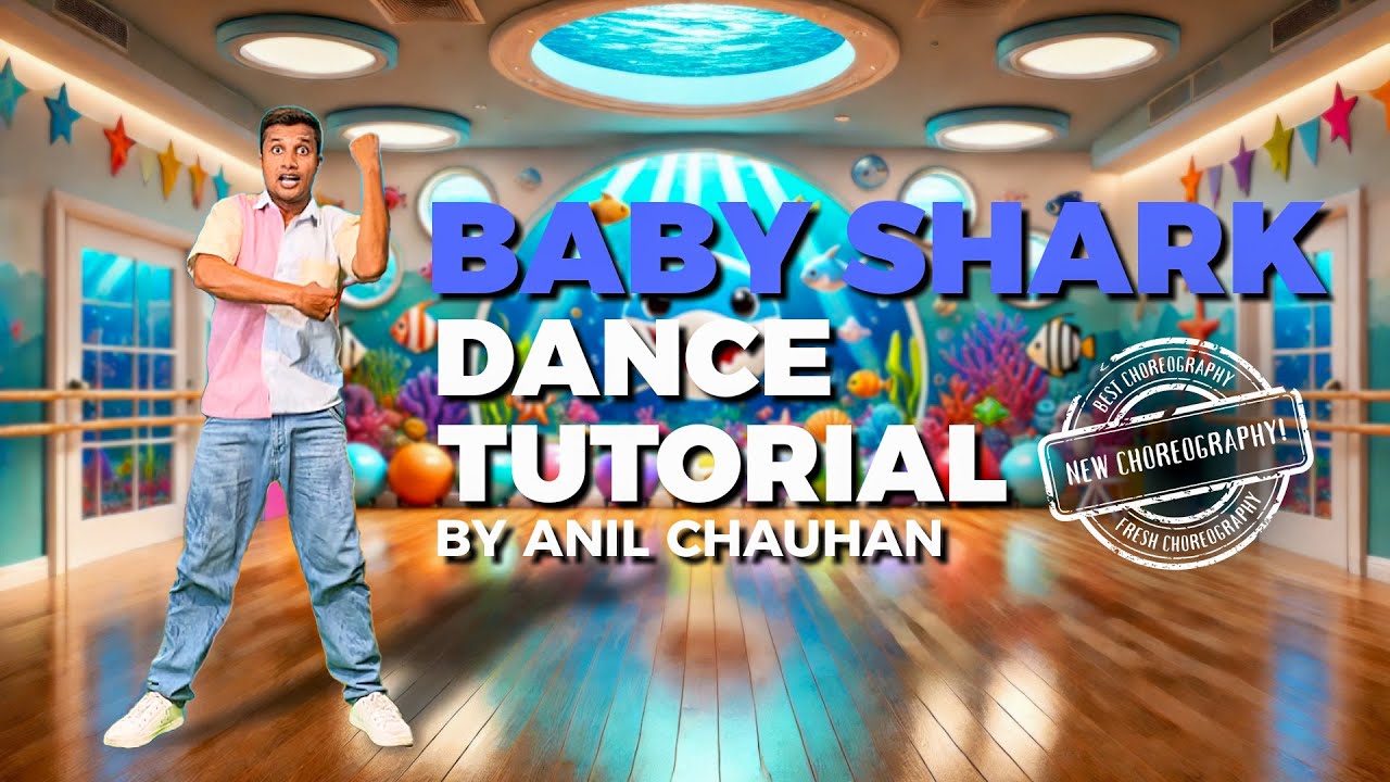 Baby Shark Dance | Best Kids Dance Tutorial by Anil Chauhan - YouTube