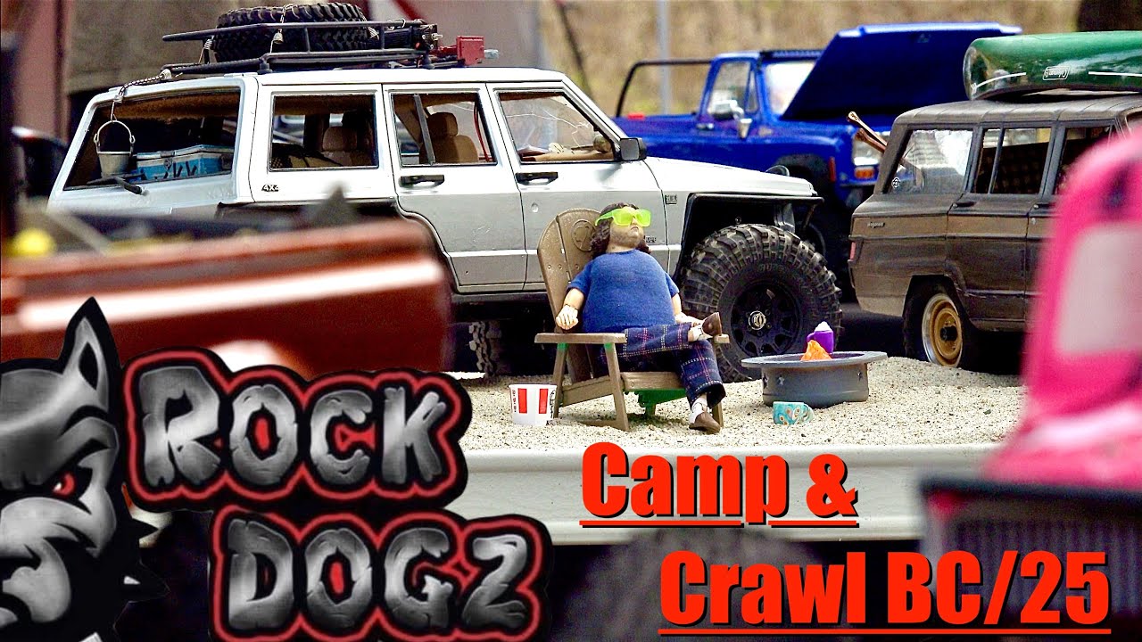 Camp & Crawl BC 2025 by Rock Dogz - Scale Town - RC CWR - YouTube