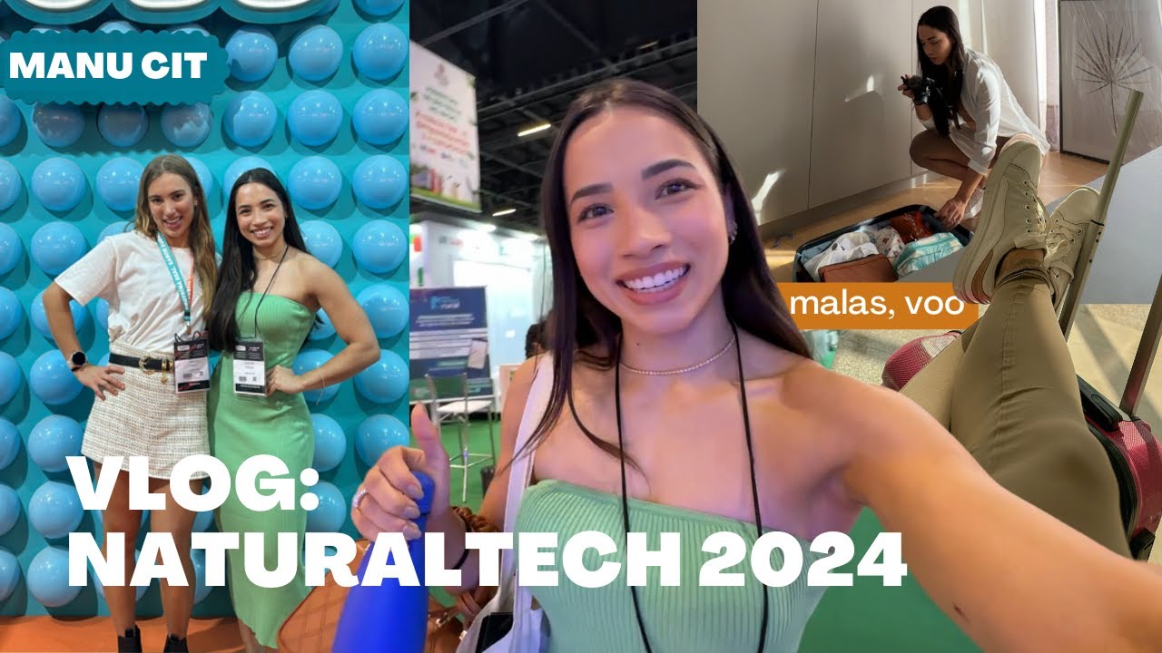 VLOG EM SP: NaturalTech, Manu Cit, treino com Luiz Salles e uns papos ...