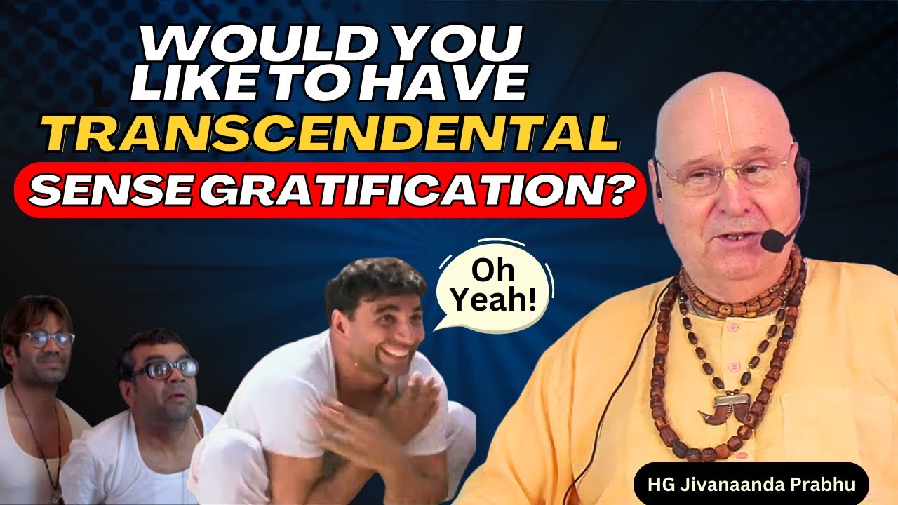 🔴 Live - Human Life's meant for Transcendental Sense Gratification [SB ...