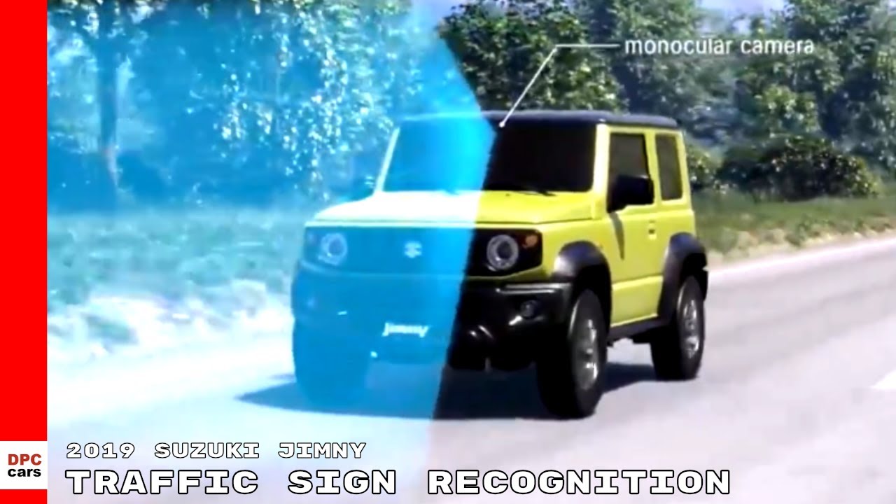 2019 Suzuki Jimny Traffic Sign Recognition - YouTube