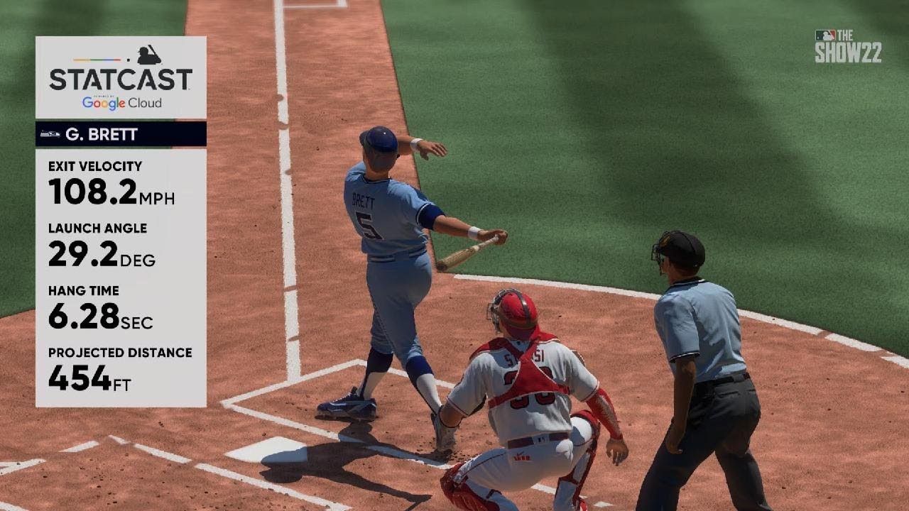 MLB The Show 22_Brett Monster Dinger - YouTube