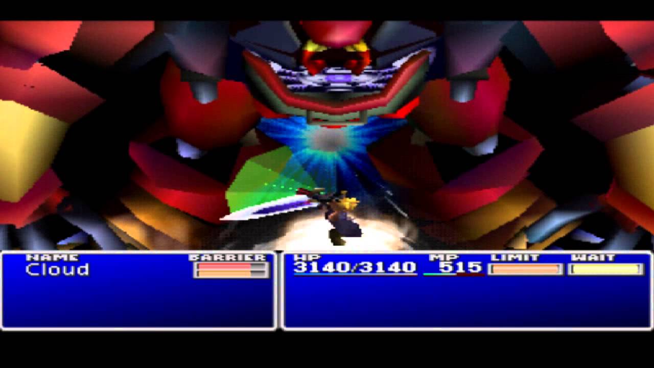 Final fantasy 7 bonus video getting the final attack materia and ...