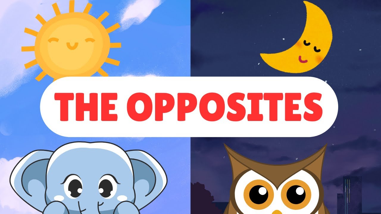 The Opposites - Educational video for Pre school kids and Toddlers ...