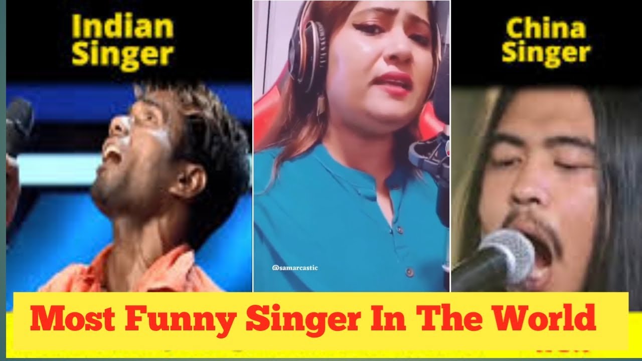 MOST FUNNY SINGER IN THE WORLD😀 - YouTube