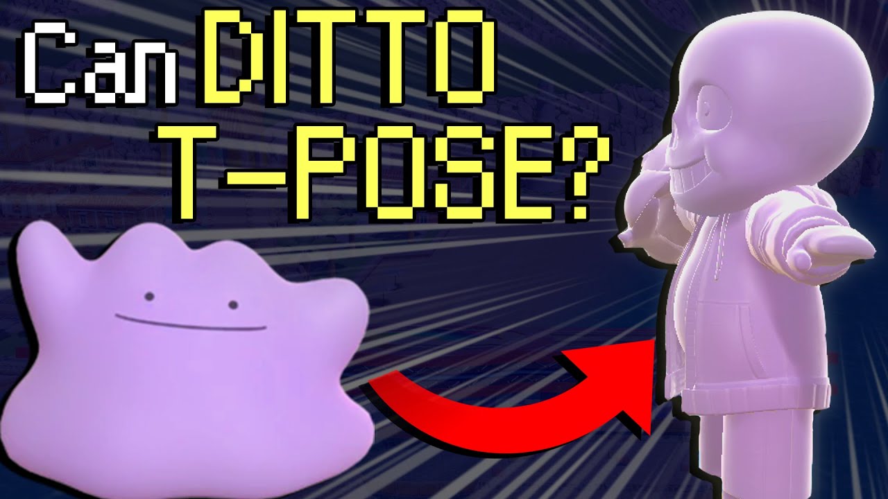Can DITTO T-POSE? -- Random Smash Ultimate Facts - YouTube