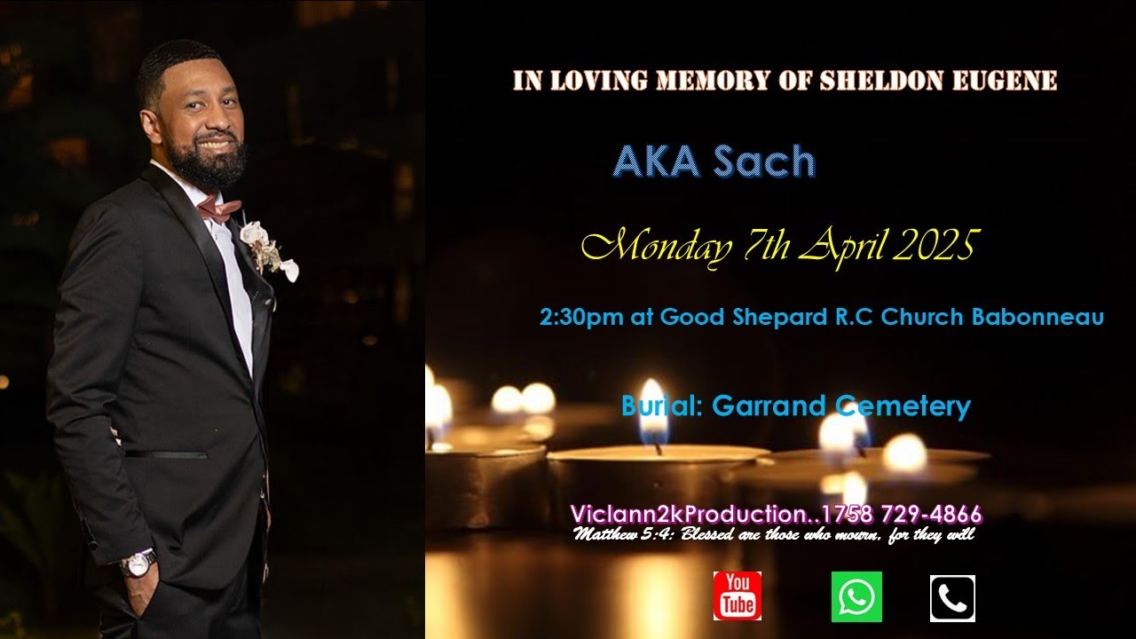 In Loving Memory of Sheldon Eugene AKA Sach - YouTube