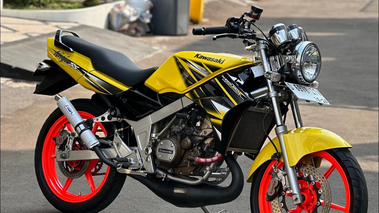 Forsale Kawasaki Ninja SS 2013 Asli Kuning Siap Pakai - YouTube