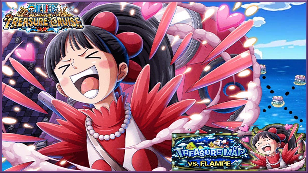 TREASURE MAP VS FLAMPE, CON MIS EQUIPOS - ONE PIECE TREASURE CRUISE ...