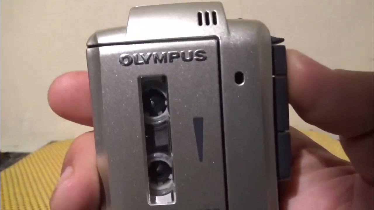 Grabadora de Voz Olympus Pearlcorder J300 Microcassette (01) - YouTube