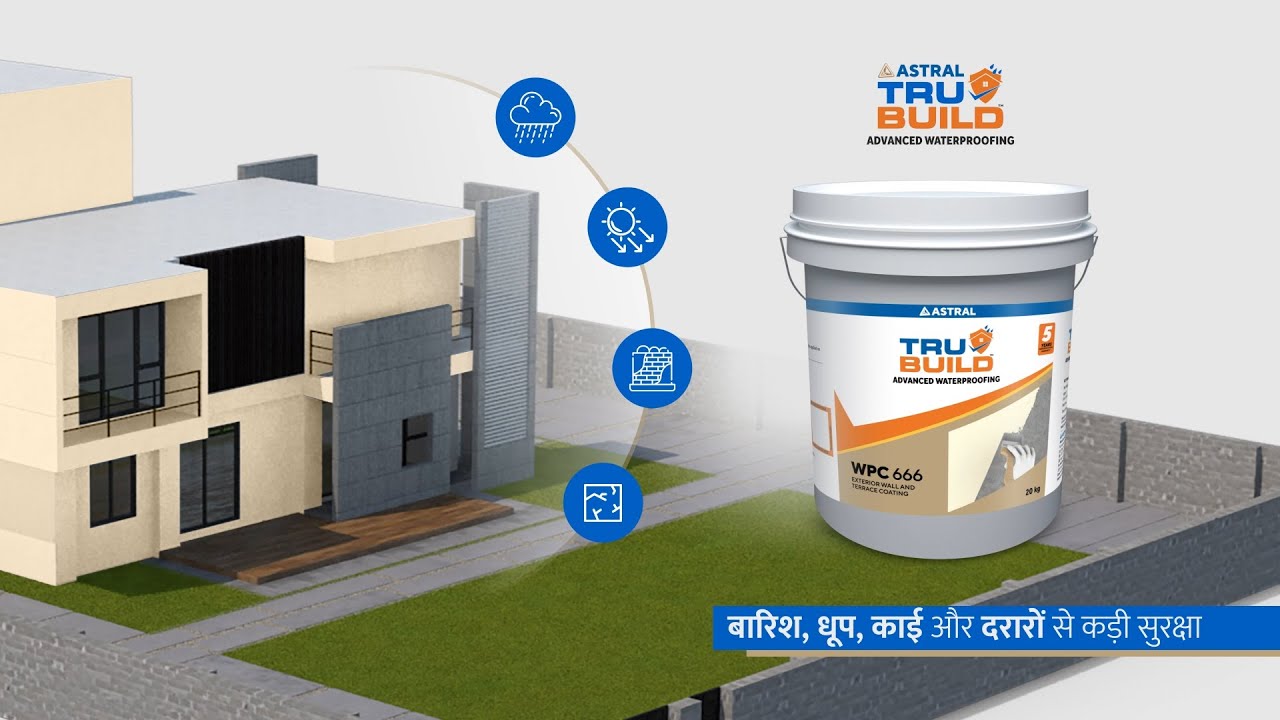 Astral Trubuild | WPC 666 | Advanced Waterproofing Solutions - YouTube