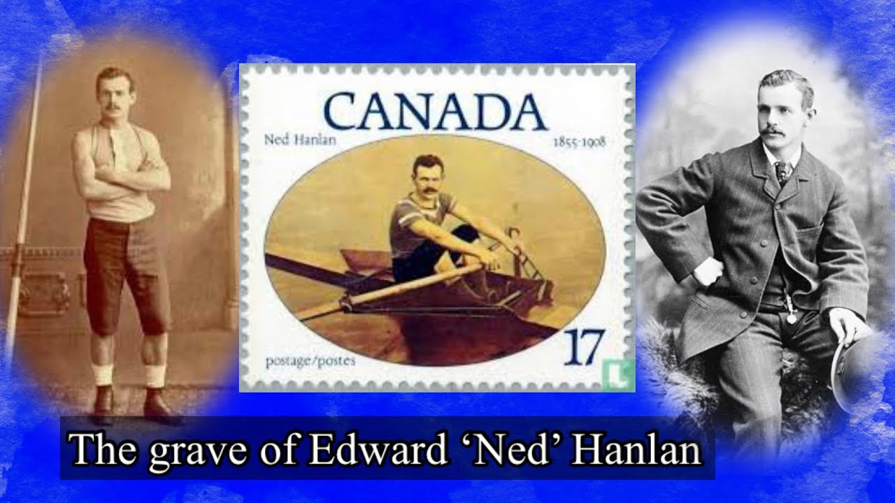 The grave of Edward 'Ned' Hanlan - Once upon a time, he was the most ...
