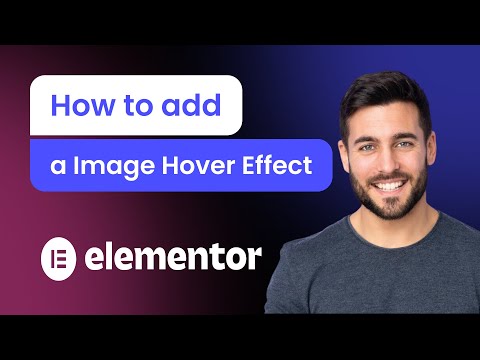 How to add an Image Hover Effect to Elementor - YouTube