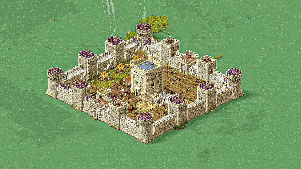 FOR HOW LONG CAN MY CASTLE HOLD? - Stronghold Definitive Edition - YouTube