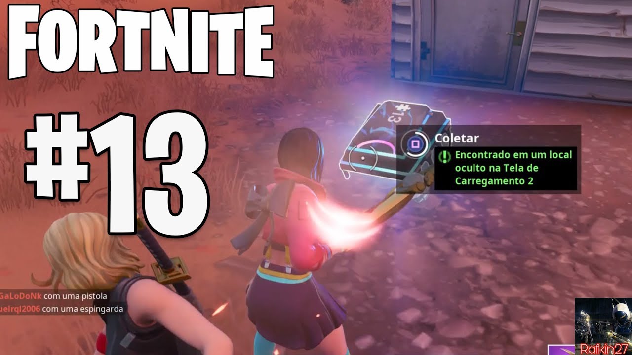 Fortbyte #13: LOCAL OCULTO NA TELA DE CARREGAMENTO 2 - TEMPORADA 9 ...