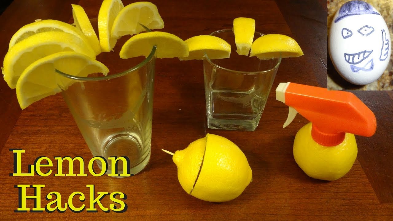 4 Incredible Great Lemon Hacks - YouTube