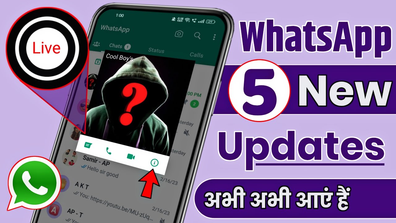 5 Amazing WhatsApp New Updates & Features You Must Know in 2023 | By ...