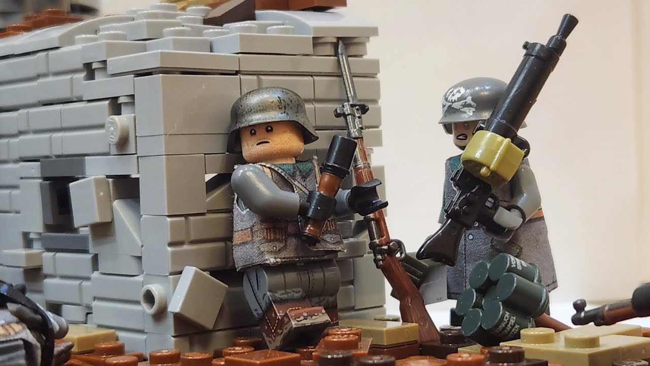 Fort Vaux Lego WW1 MOC - YouTube