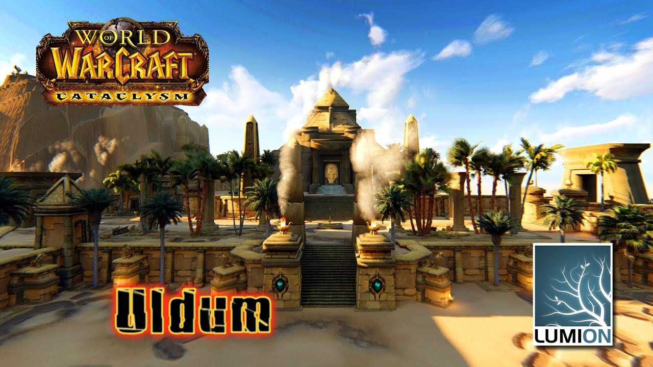 WoW Cataclysm: Uldum created in Lumion 8 - YouTube