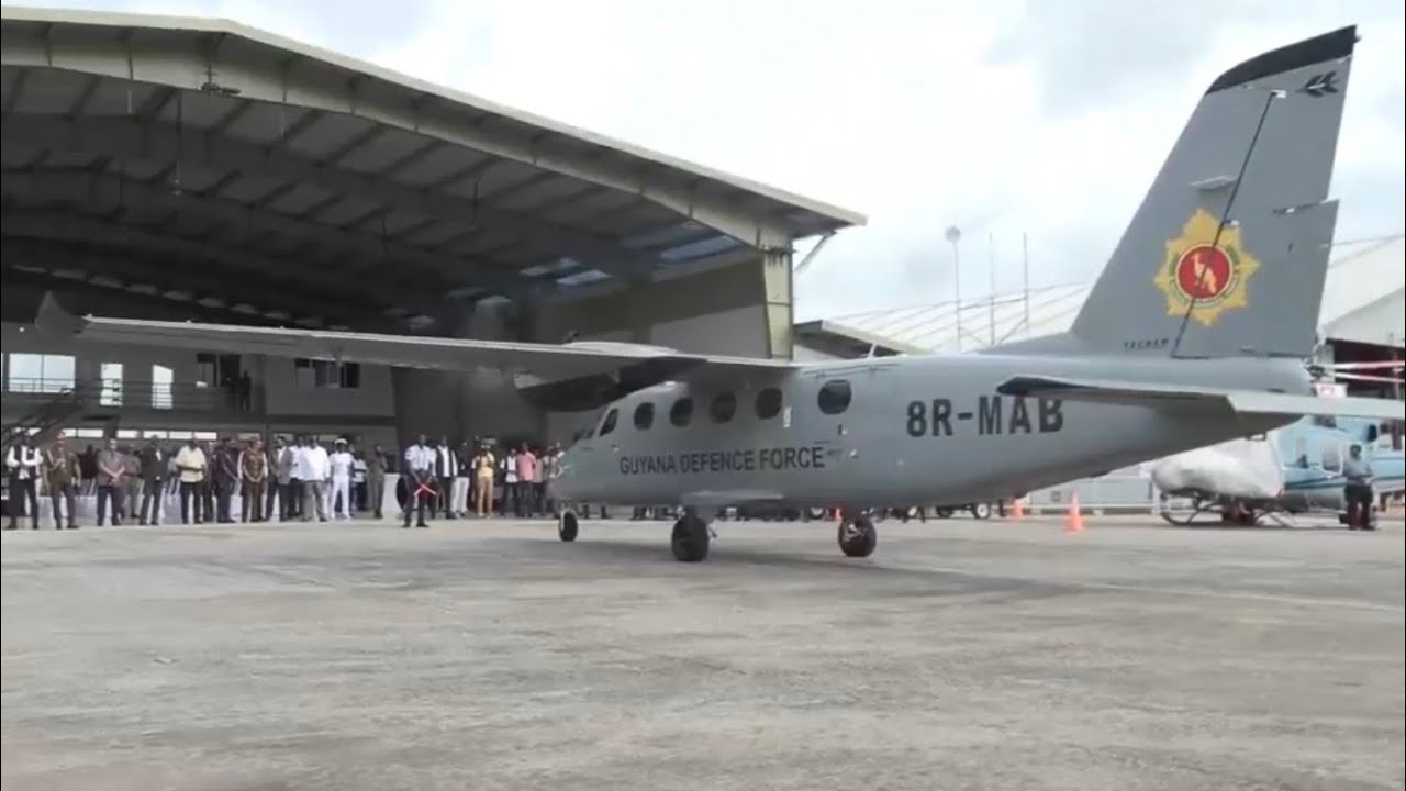 President Ali attends the Commissioning ceremony of GDF new Aircraft ...