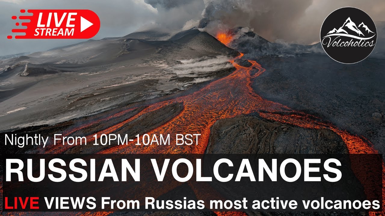 ⚠️ Siberian Volcanoes | LIVE Views From Russia's Most Dangerous ...