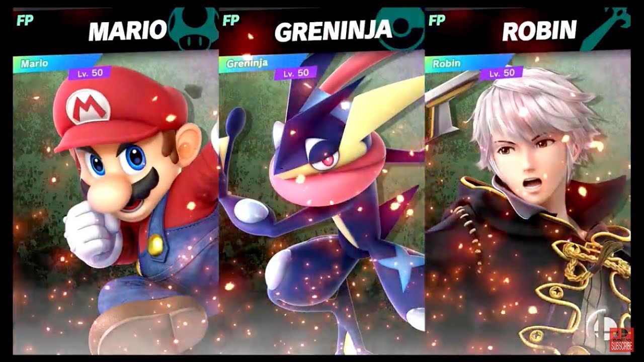 Super Smash Bros Ultimate Amiibo Fights – 11pm Finals Mario vs Greninja ...