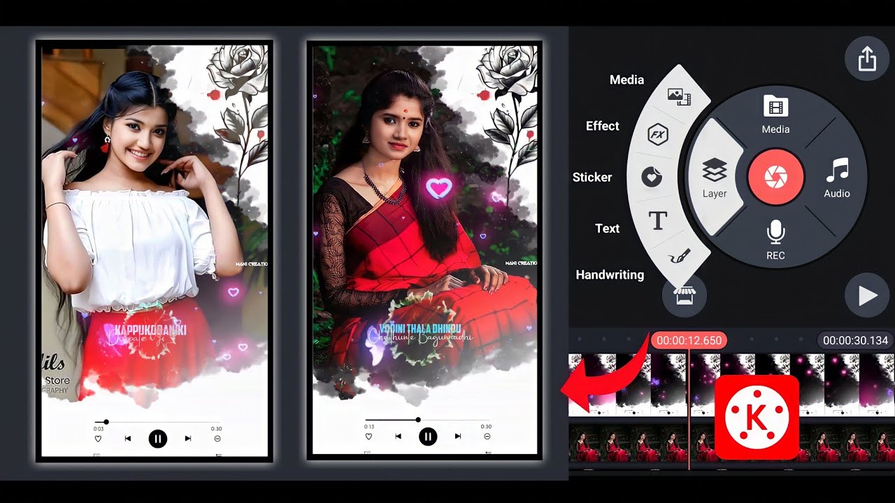How to Make Photo Splash Kinemaster Video Editing in Telugu Whatsapp ...