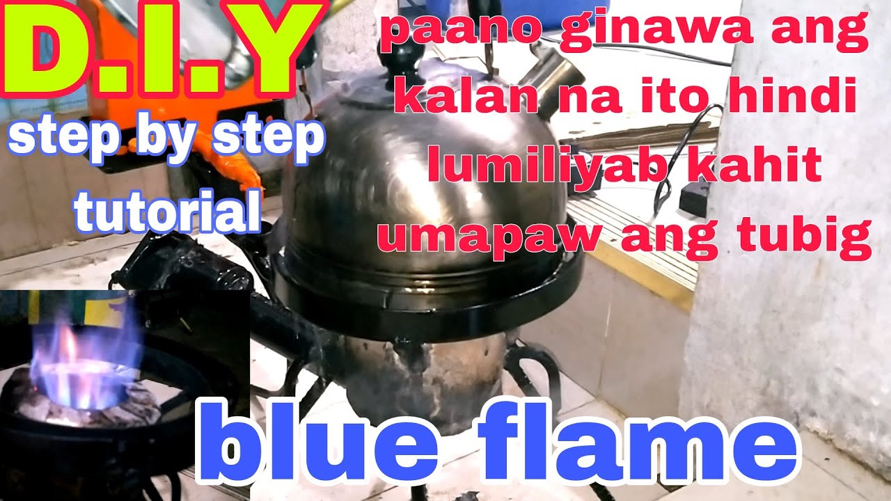 D.I.Y PAANO GUMAWA NG KALAN DE USED OIL NA HINDI LUMILIYAB PAG NAAPAWAN ...