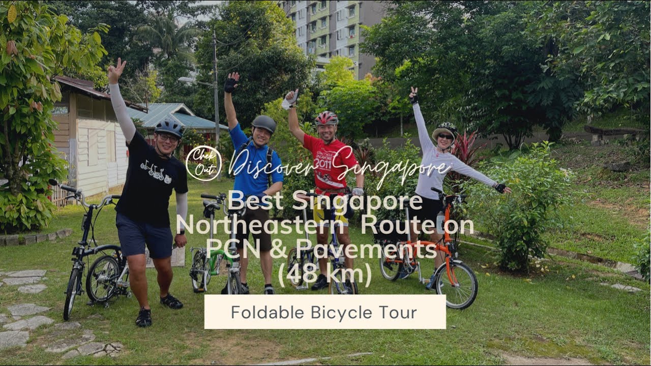 Best Singapore Northeastern Bicycle Route on PCN & Pavements (48 km ...